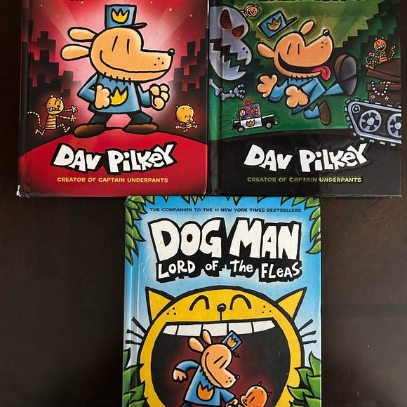 Other | Dog Man Book Set By Dav Pilkey | Poshmark